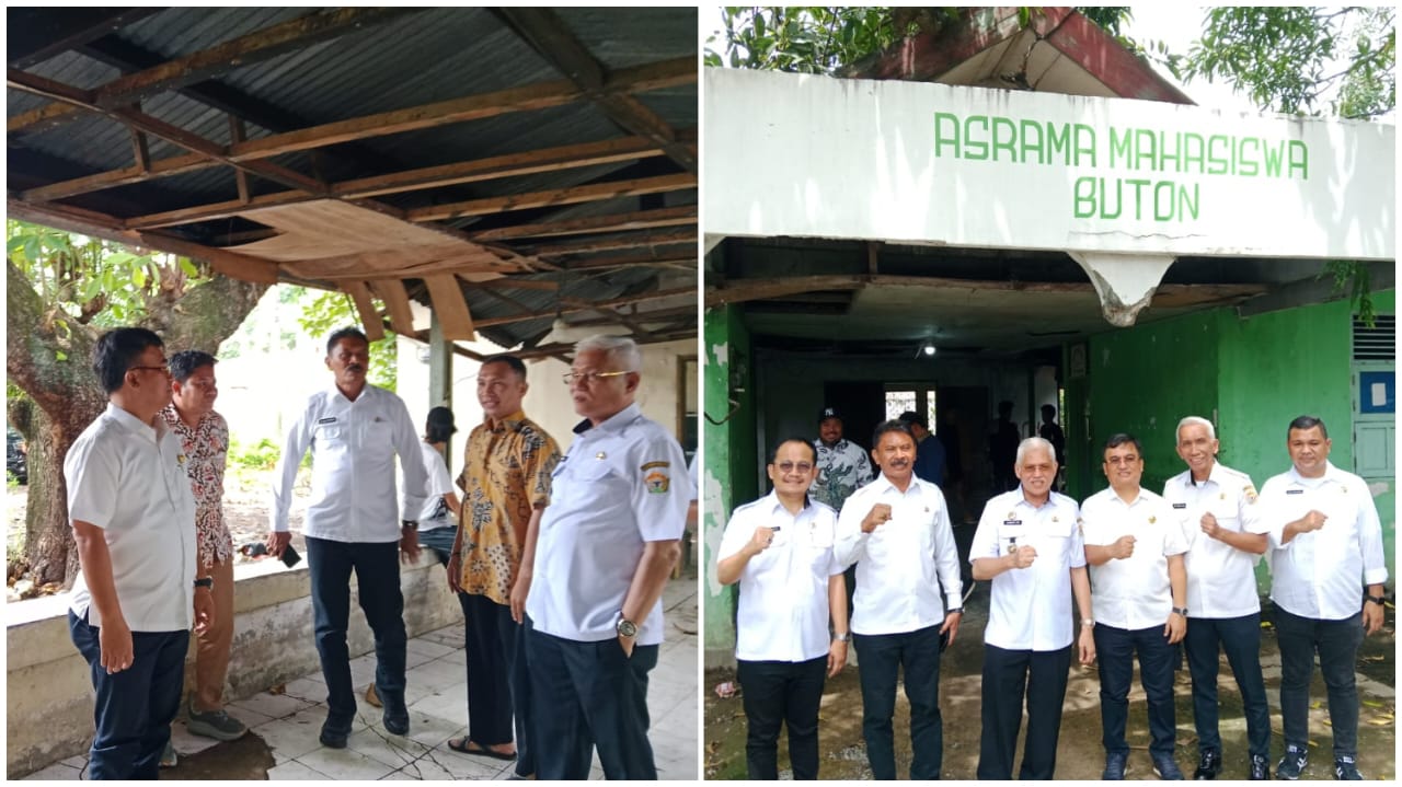 Sekda Asrun Lio Tinjau Asrama Mahasiswa Sultra dan Buton di Kota ...